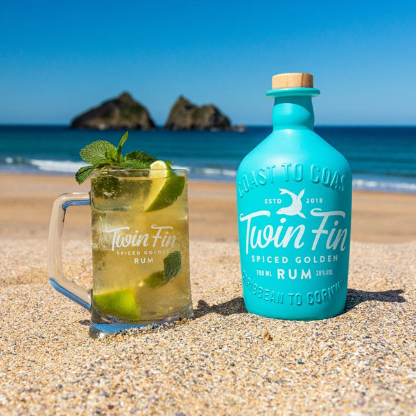 Twin Fin Spiced Golden Rum - Twin Fin Rum